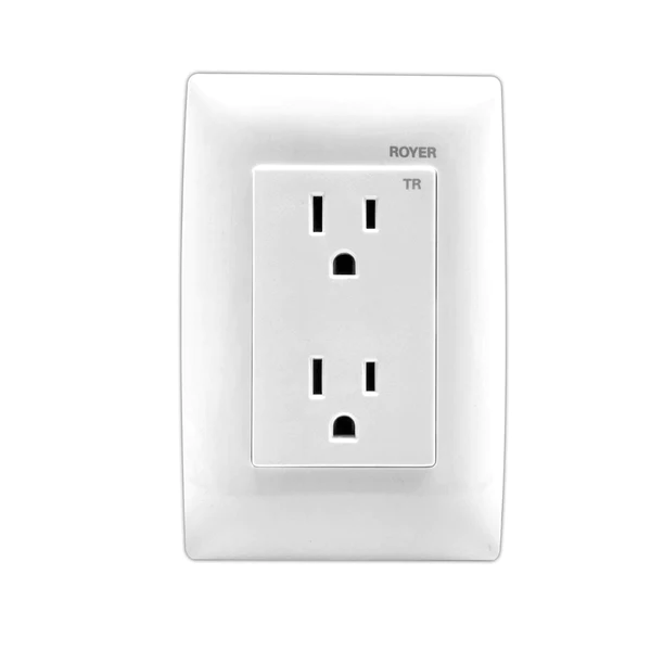 RECEPTACULO DUPLEX 2P+T C/PLACA 127V 15A – Eléctrica e iluminación SARI